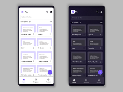 Files App (Home screen design exploration) by Samyak Sonawane on Dribbble