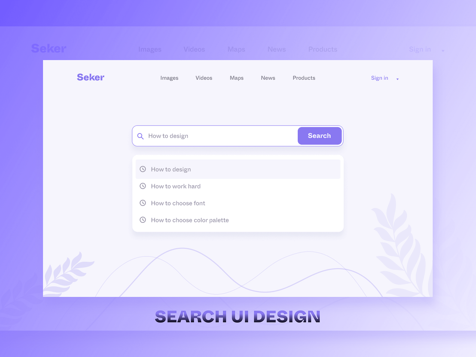 Search UI Design in Figma by Mehedi Hasan on Dribbble