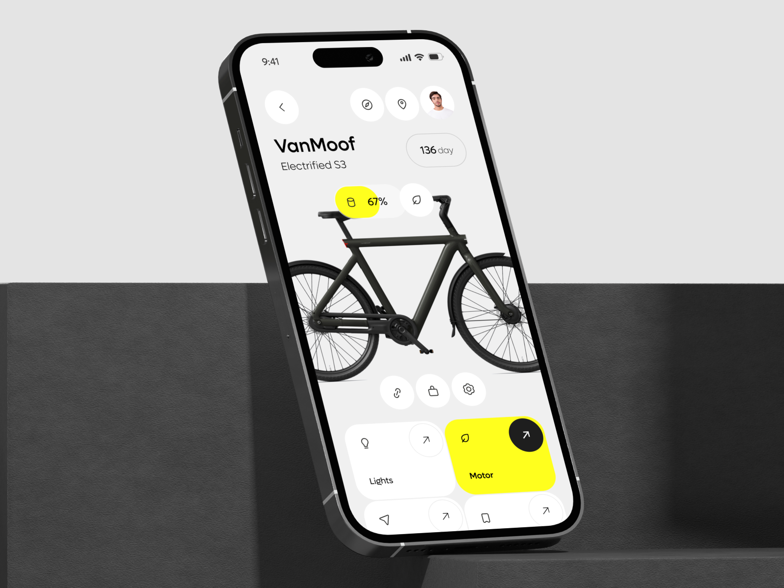 VanMoof - Smart Bike App by RonDesignLab ⭐️ on Dribbble