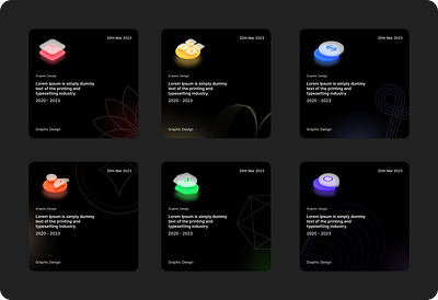 Lightning Dark Card Designs by Khushbu Tank on Dribbble