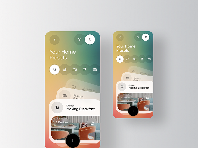 iHome - Smart Home Control App by Jack R. for RonDesignLab ⭐️ on Dribbble iHome - Smart Home Control App by Jack R. for RonDesignLab ⭐️ on Dribbble