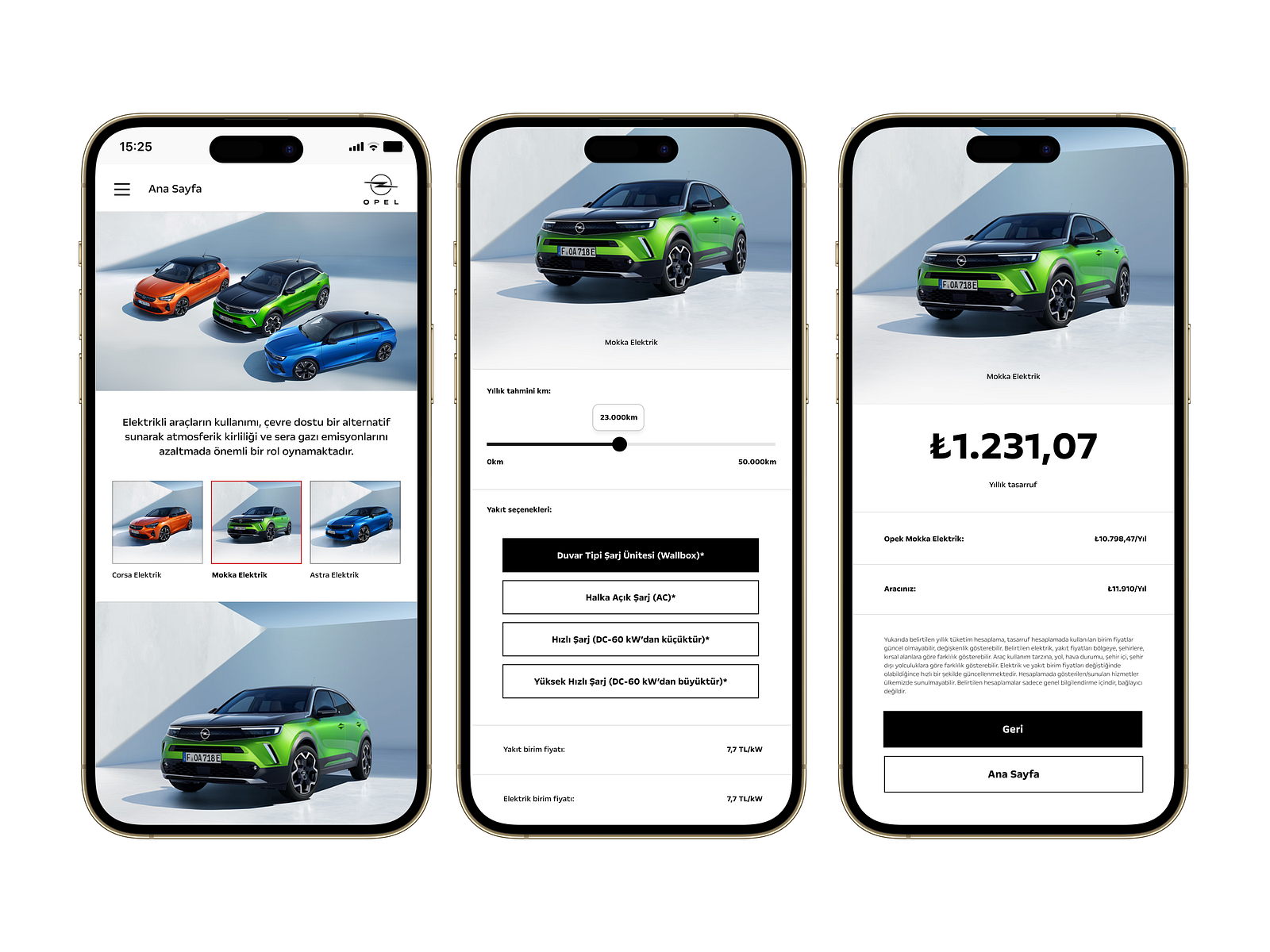 Opel Electric Car Configurator by Ekin Ayhan on Dribbble
