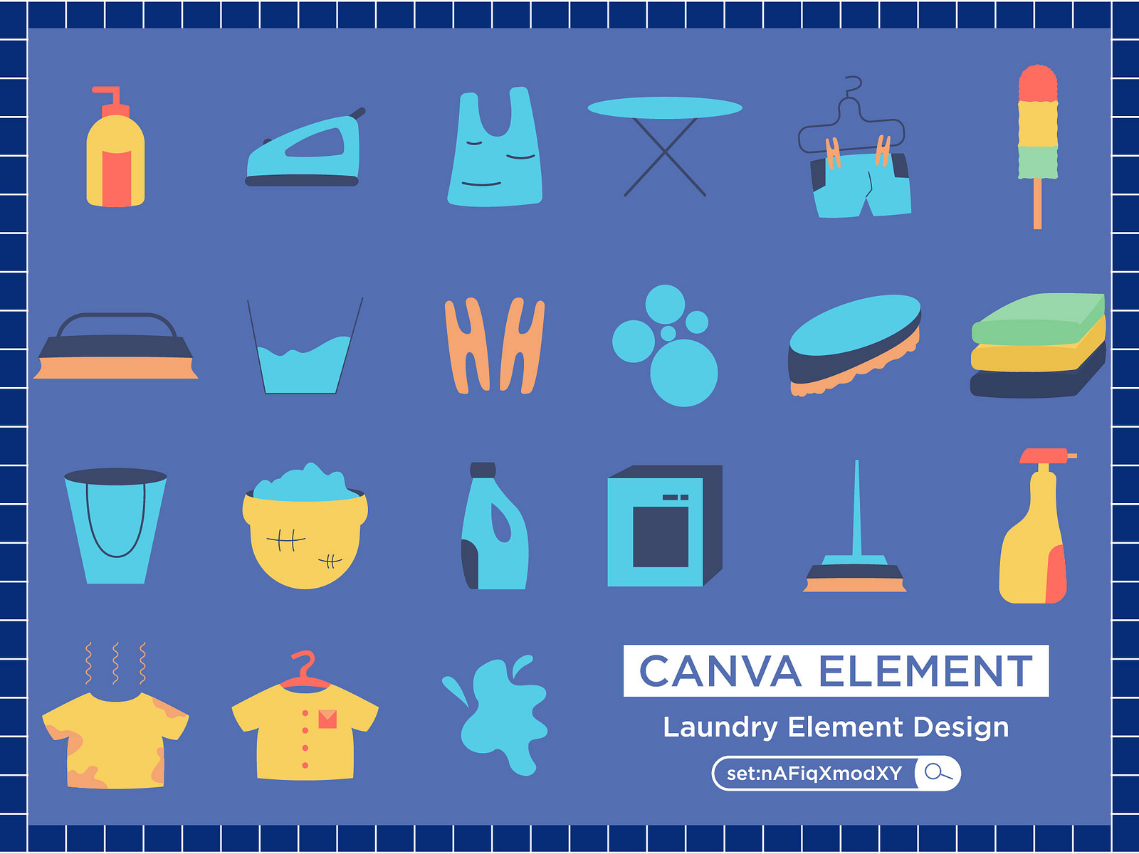 Laundry Element Design by Akbar Fikri Faza on Dribbble