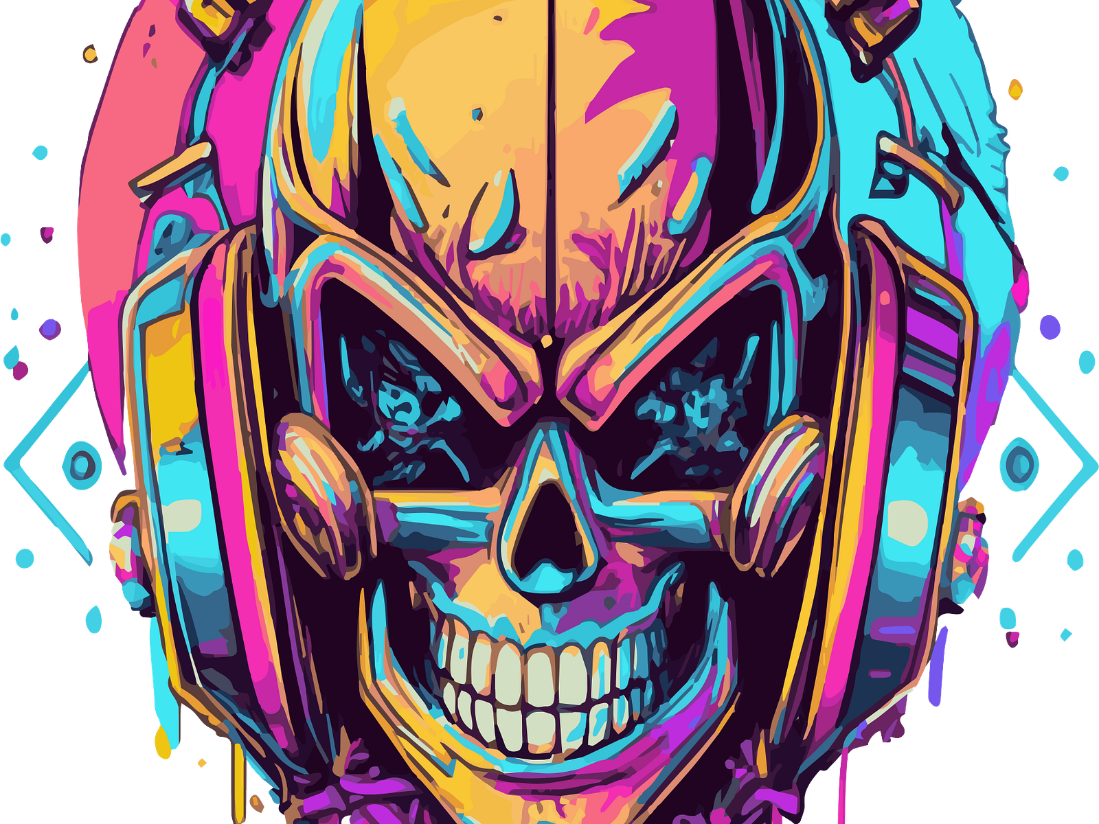 Gaming Skull by Aimen Bashir on Dribbble