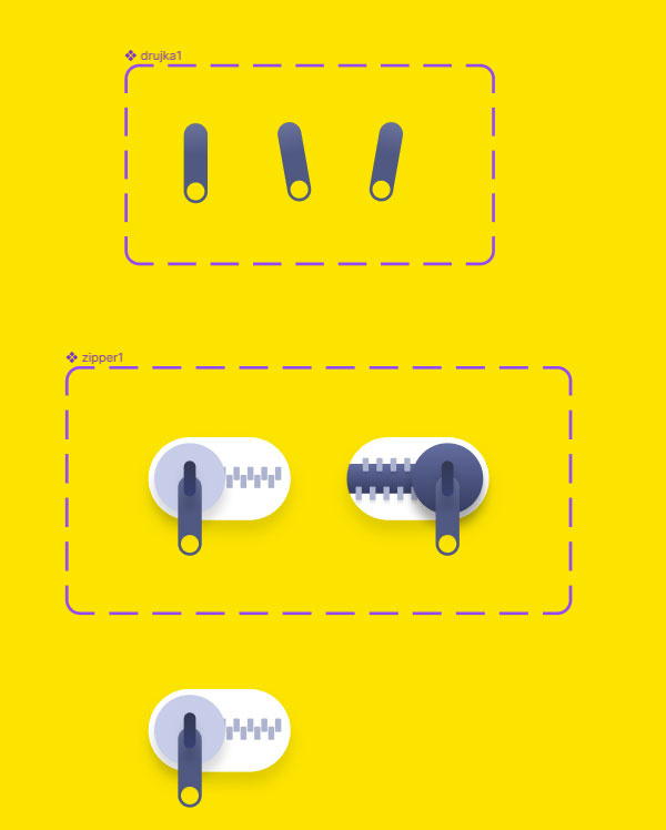 Switch Zipper Figma by Alexander Skachkov on Dribbble