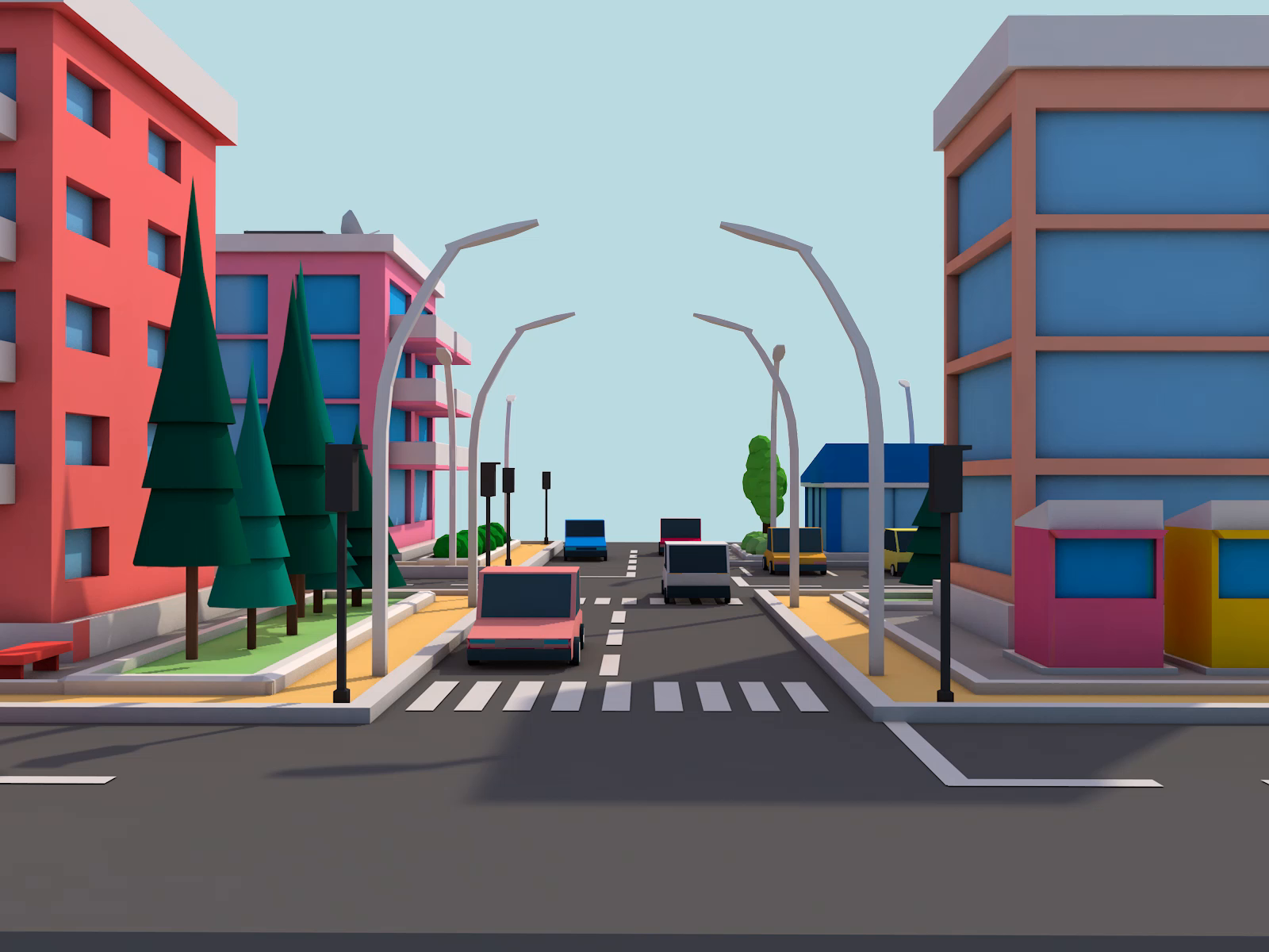 Simple 3d animation zoom-in cinema 4d by Muhammad Faizan on Dribbble