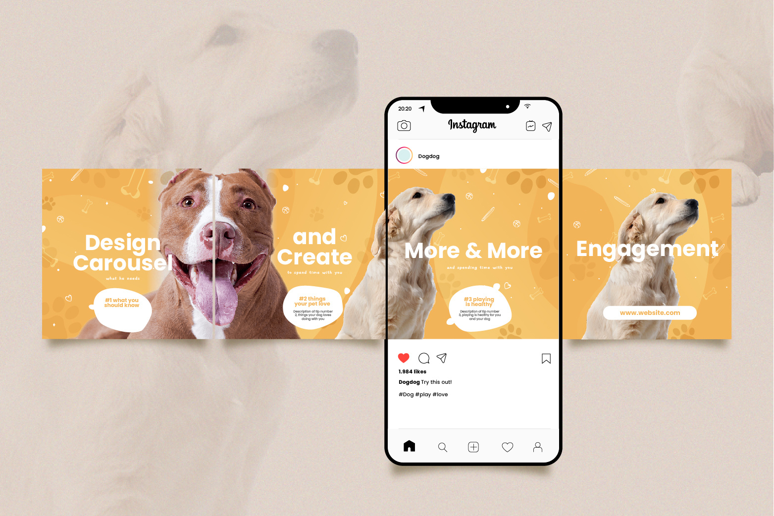 Instagram Carousel Design by Design Planet on Dribbble