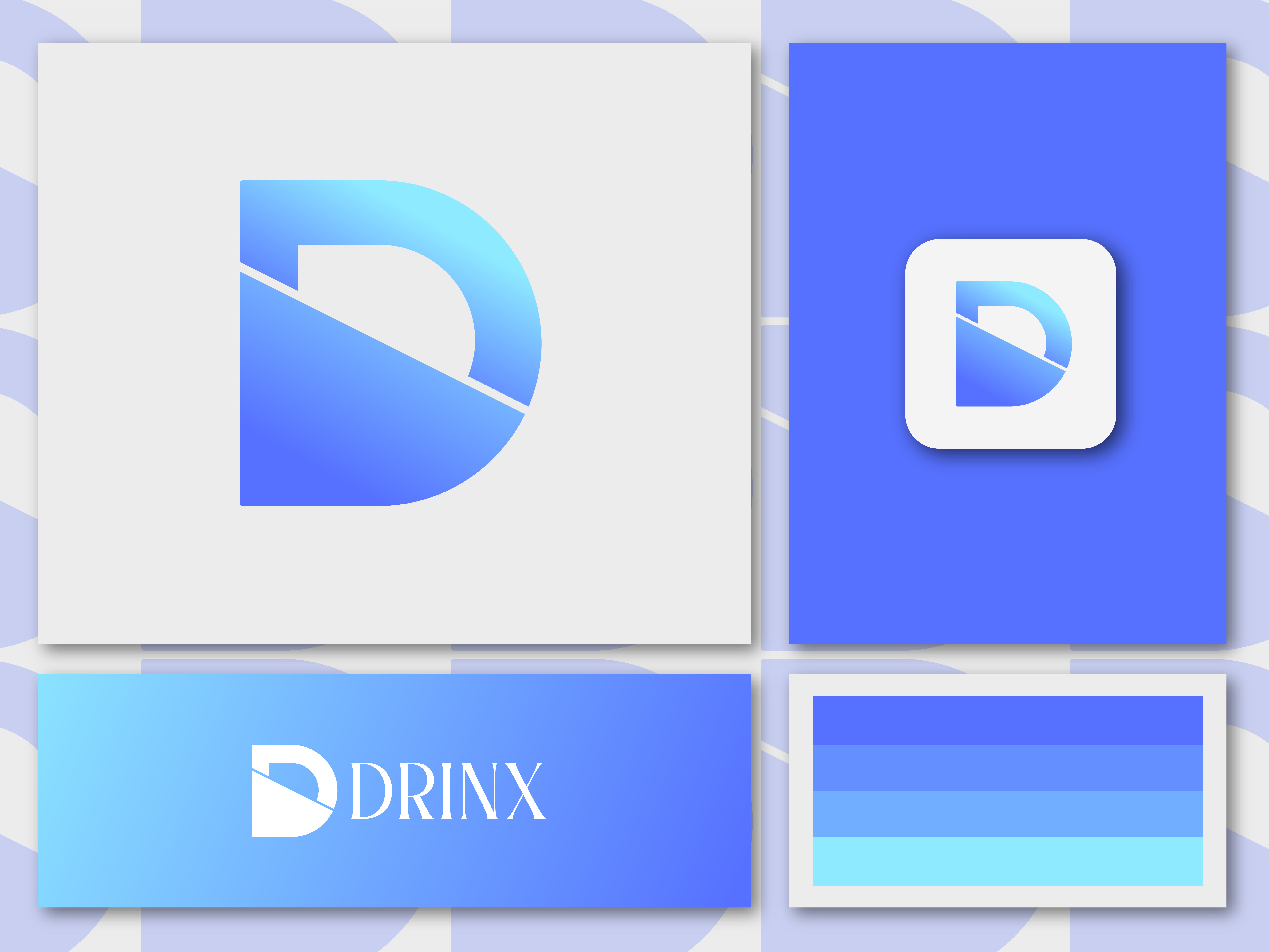 DRINX CONCEPT - LOGO DESIGN by Likhon Ghosh on Dribbble