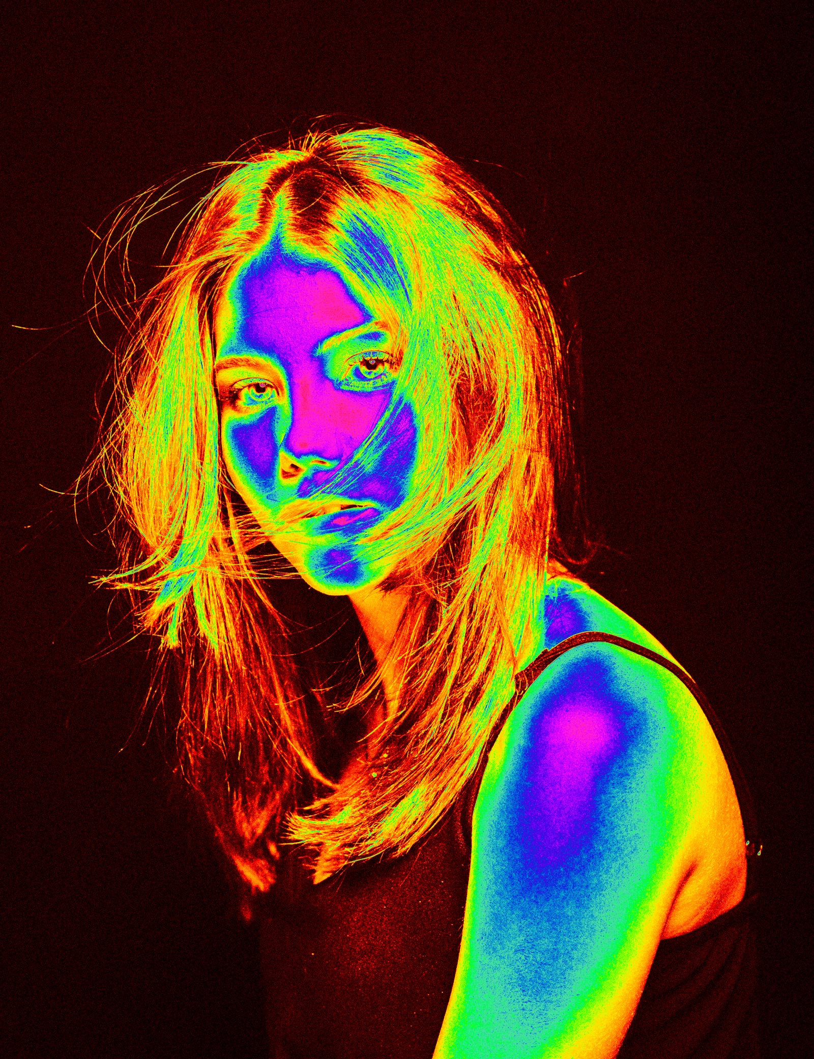 Heatmap Photo Effect by Graphicsfuel on Dribbble