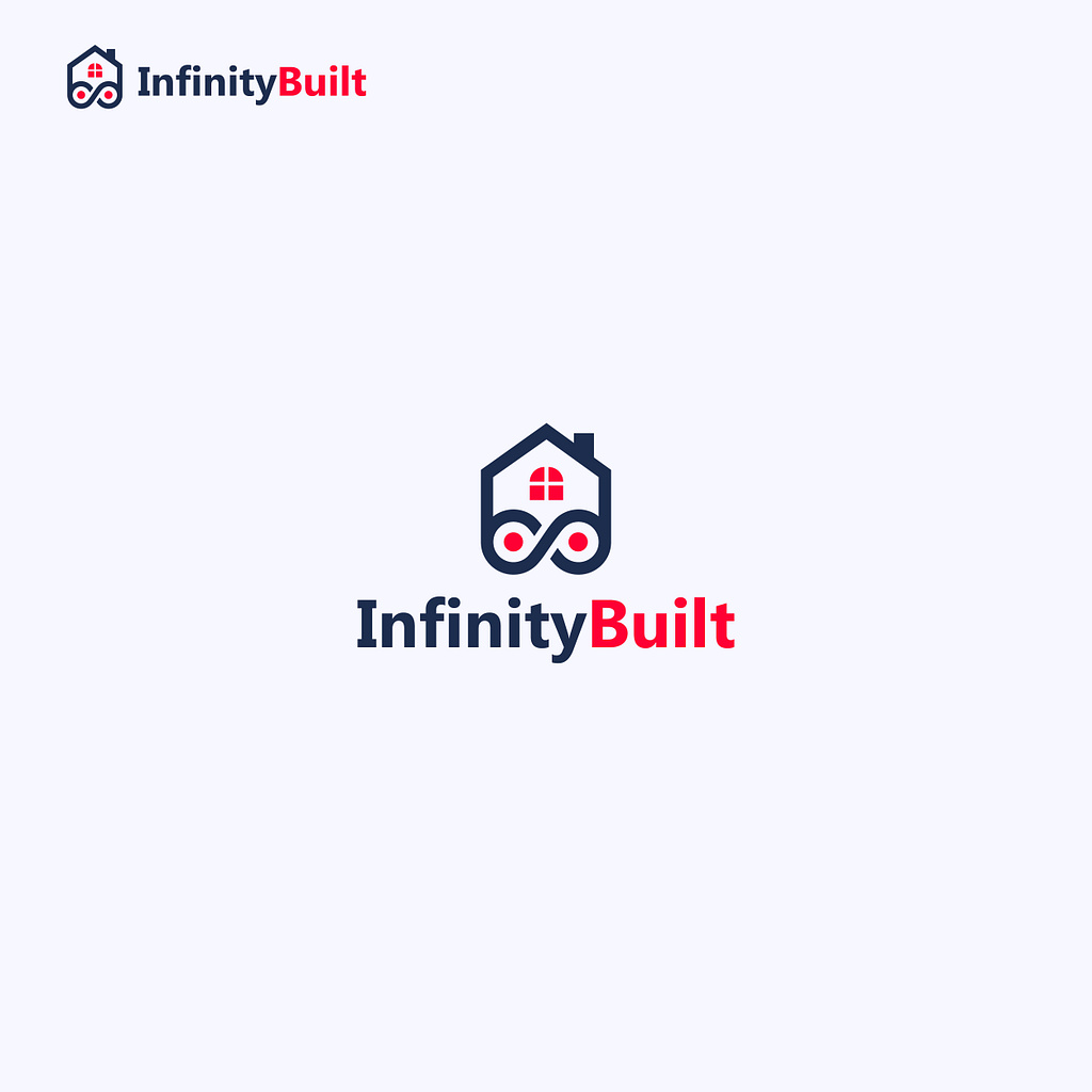 Infinity Built Logo by Sujay Gain on Dribbble