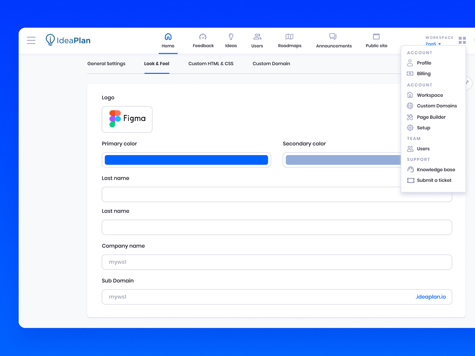 Profile Settings Ui With Account Options By Pierluigi Giglio On Dribbble