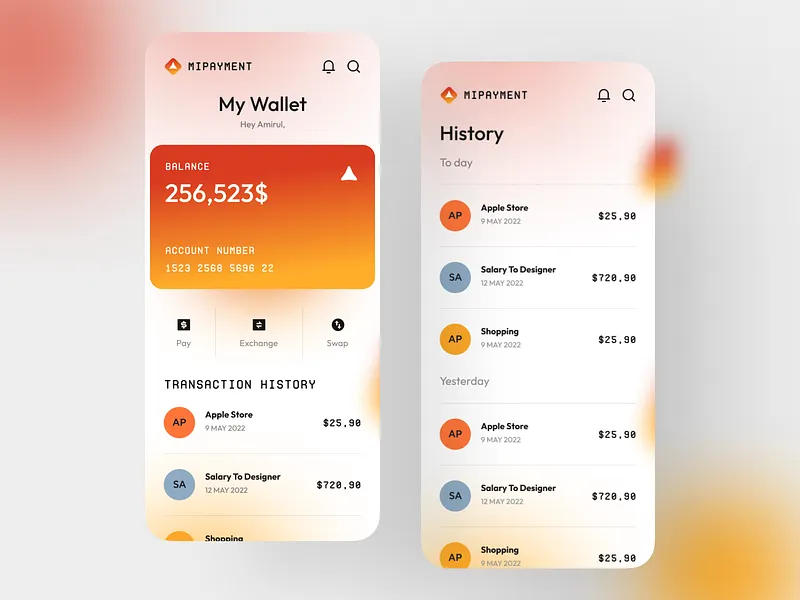 Payment UI designs, themes, templates and downloadable graphic elements ...