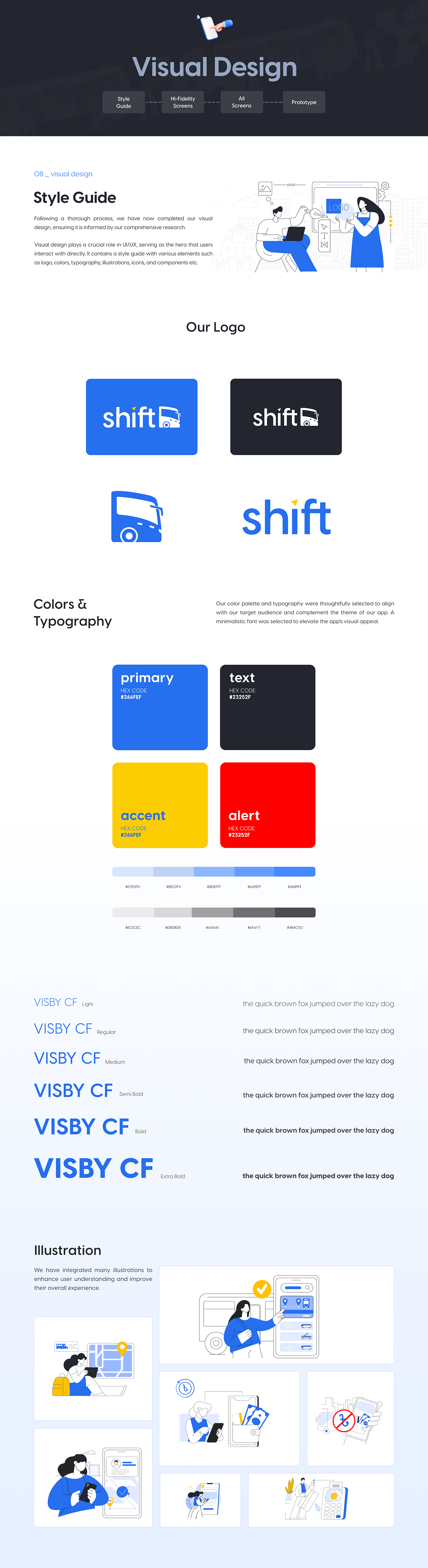 Shift - Digital Bus Tracking App | UI/UX Case Study by Naymul Hasan on Dribbble