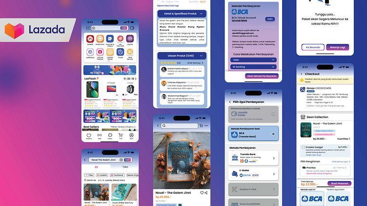 UI and Payment Journey on Lazada App by Ahmad Jordan on Dribbble