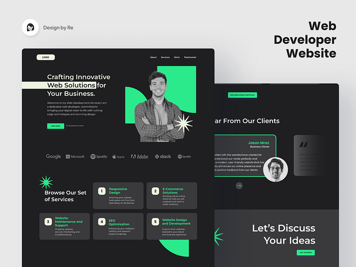 Browse thousands of Developer images for design inspiration | Dribbble
