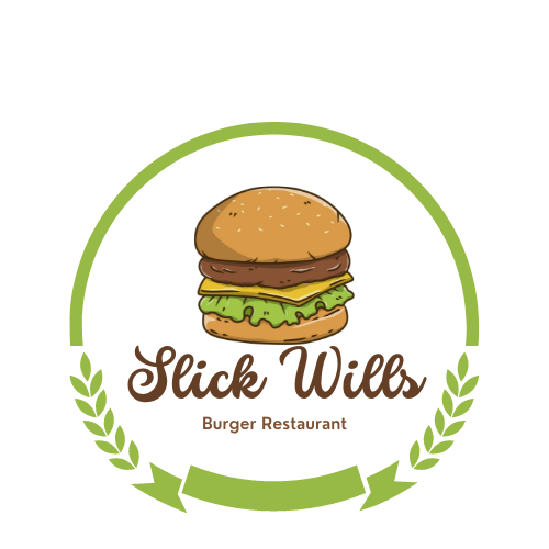 Slick Will's Burger App Logo Design by Robert Ayres (Robert Ayres) on ...