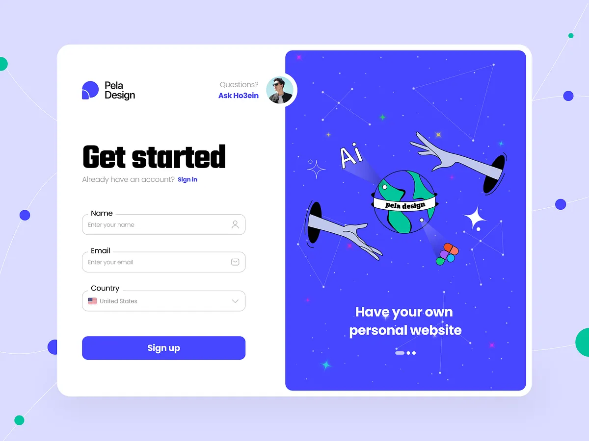 Browse thousands of Sign Up Page images for design inspiration | Dribbble