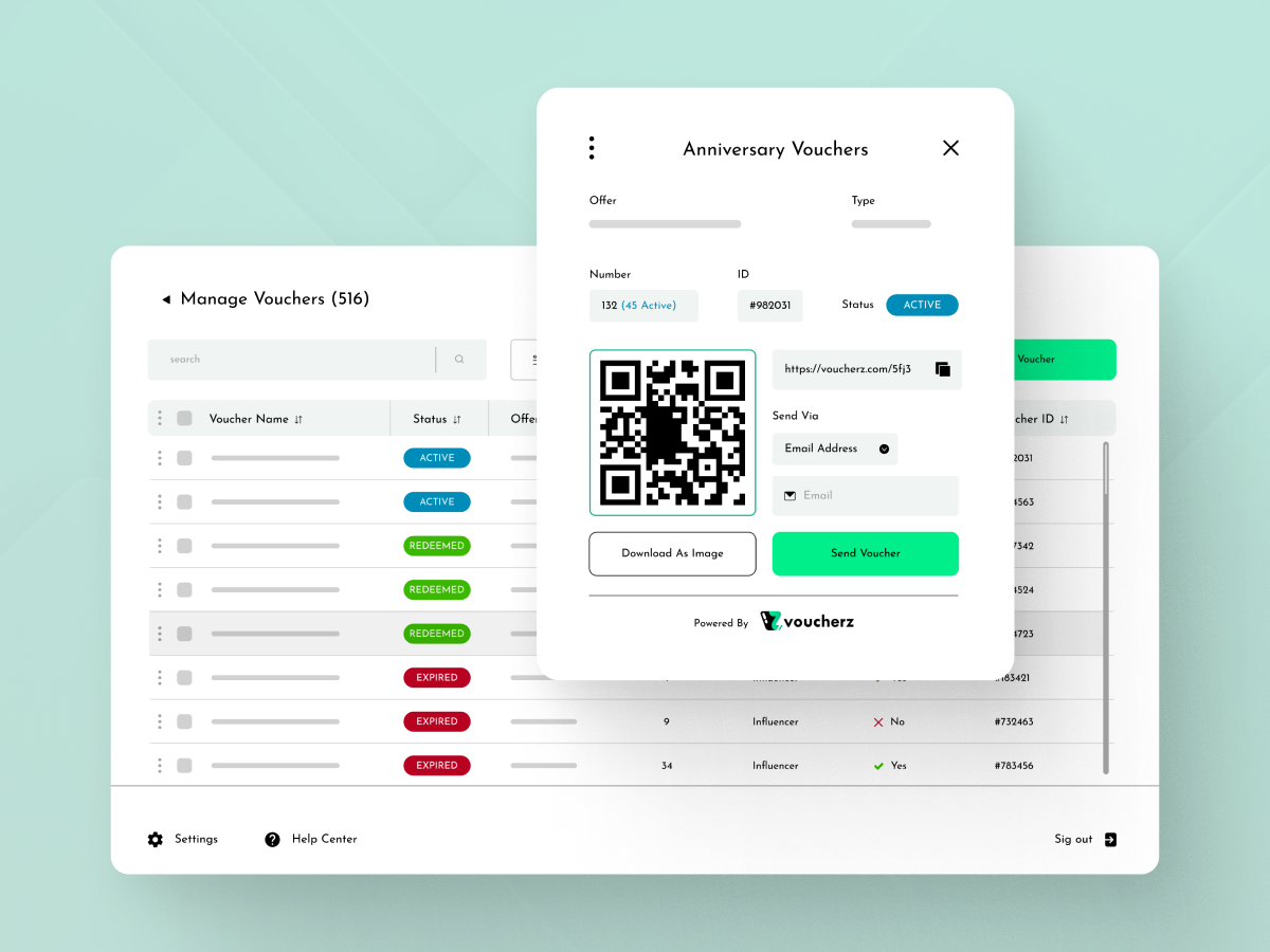 Browse thousands of Voucher Dashboard images for design inspiration | Dribbble