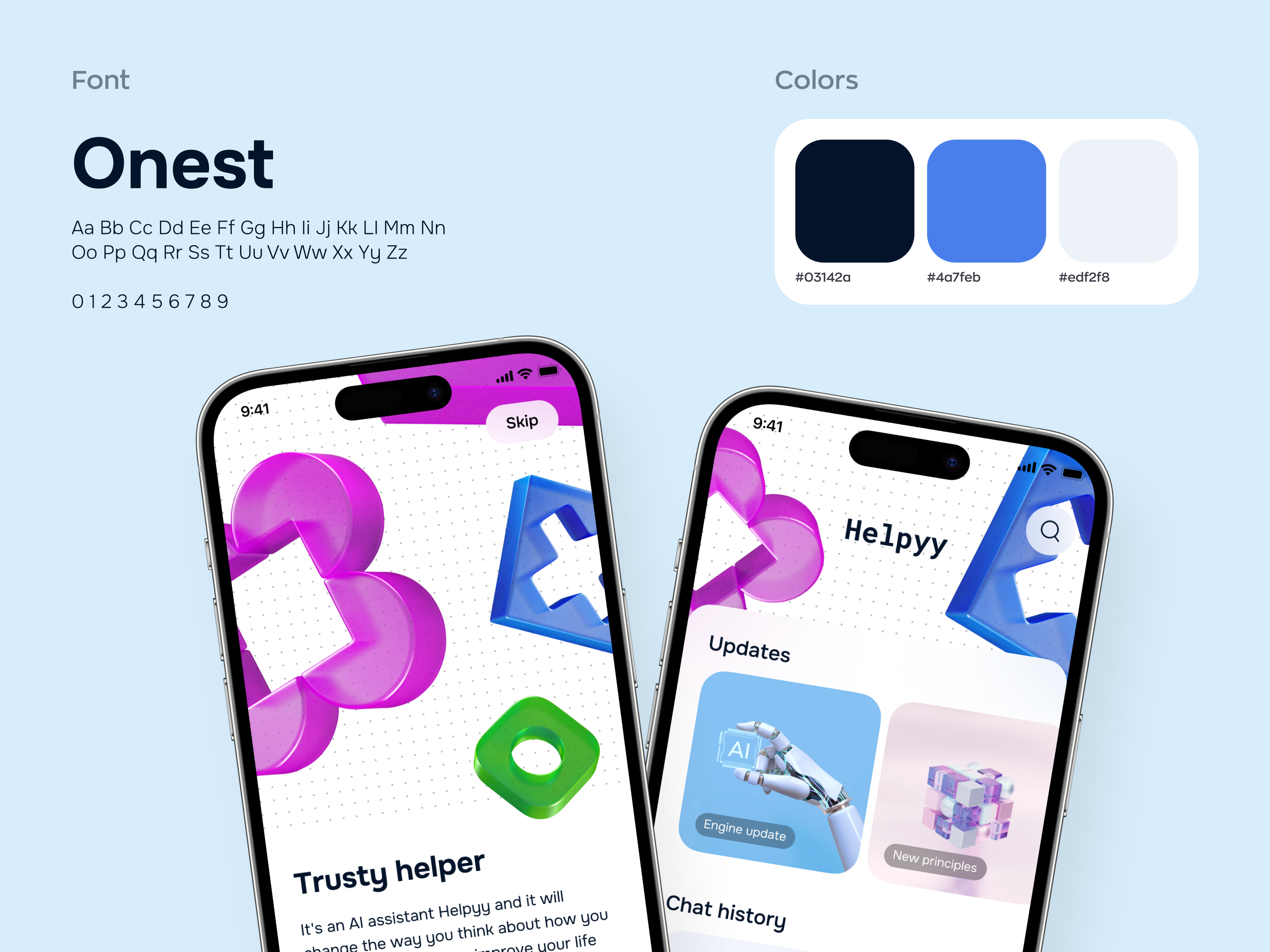 Chat Bot App UI by Ronas IT | UI/UX Team on Dribbble