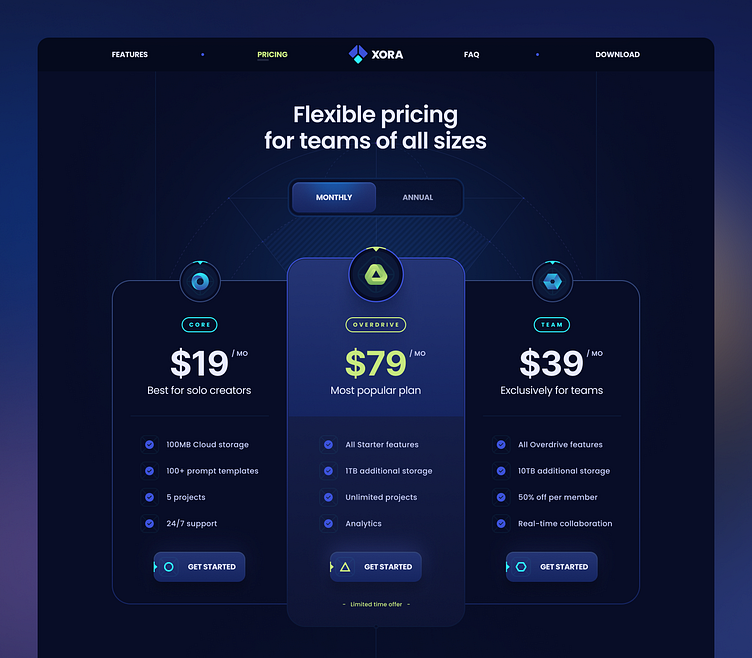 XORA - SaaS Landing Page Kit by UI8 on Dribbble XORA - SaaS Landing Page Kit by UI8 on Dribbble