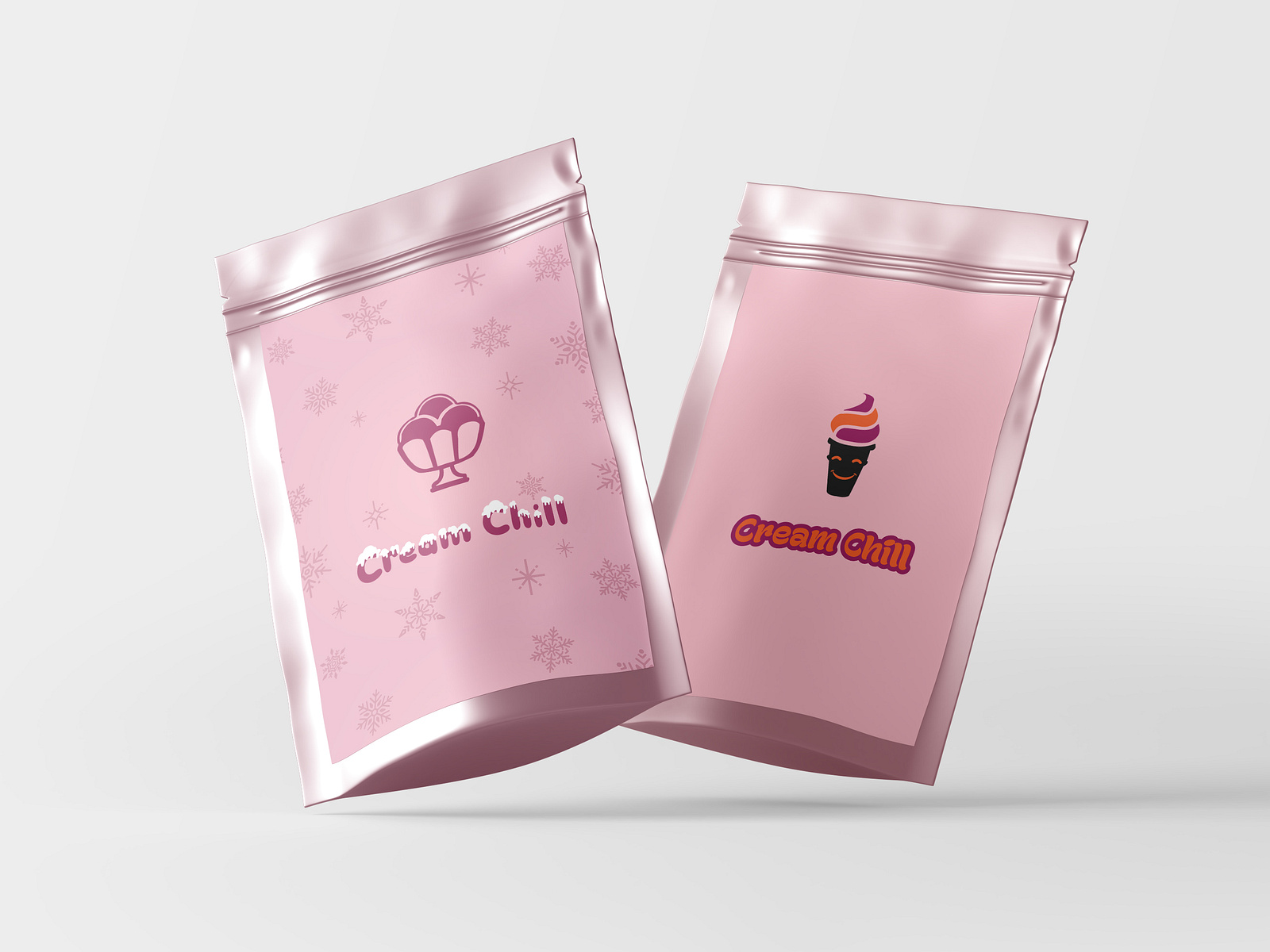 Cream Chill Packaging Design Layout by Denzel Rocker on Dribbble