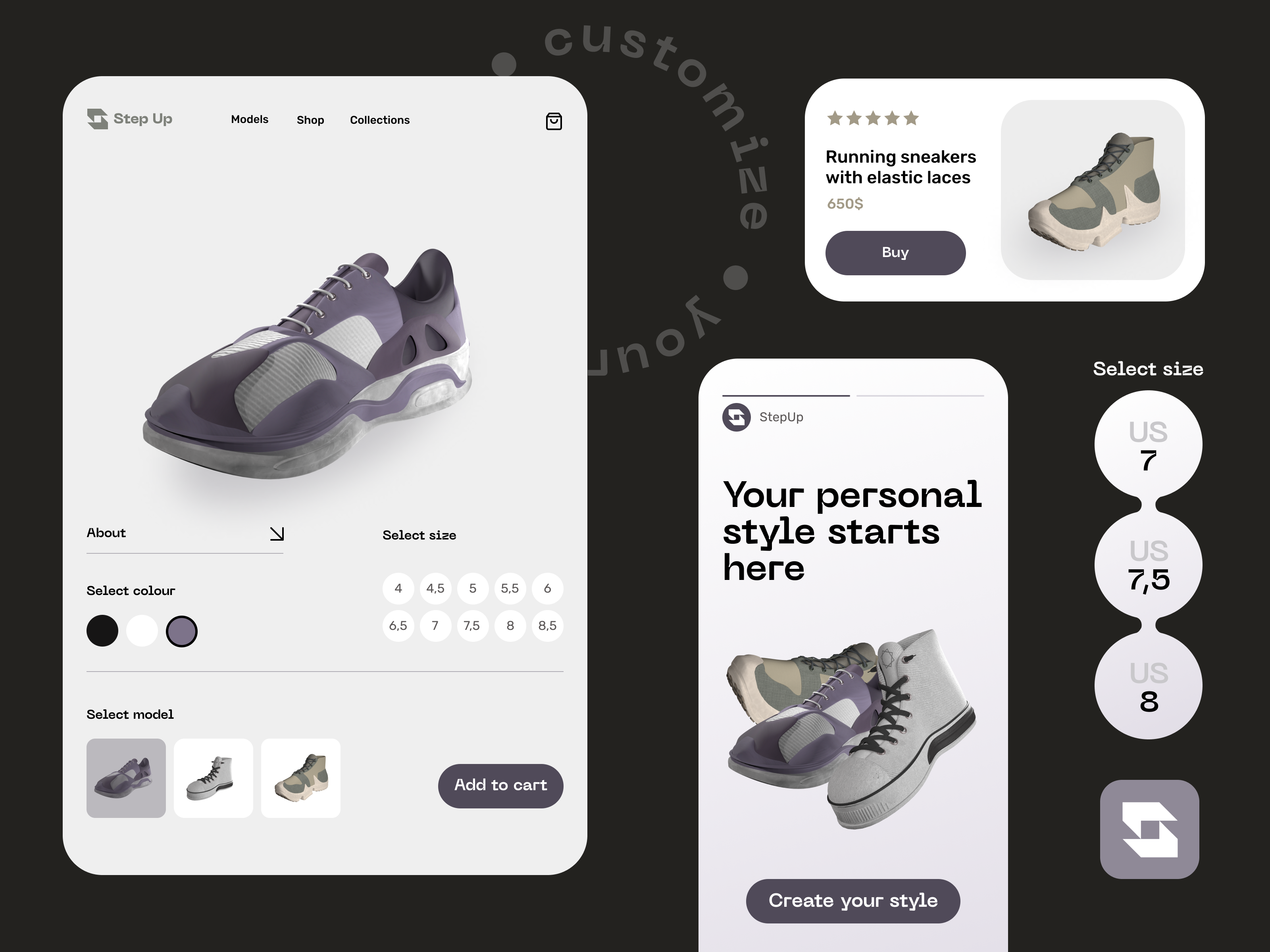 Sneakers Customization Service by Desire Creative Agency on Dribbble