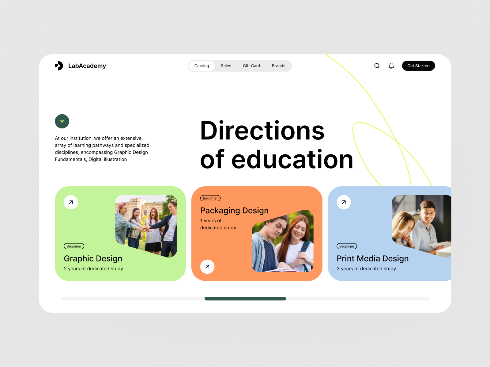 Edtech Website Design by Levi Wilson for QClay on Dribbble