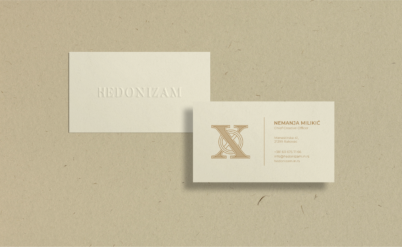 Hedonizam / Brand Identity by Nemanja Milikić on Dribbble