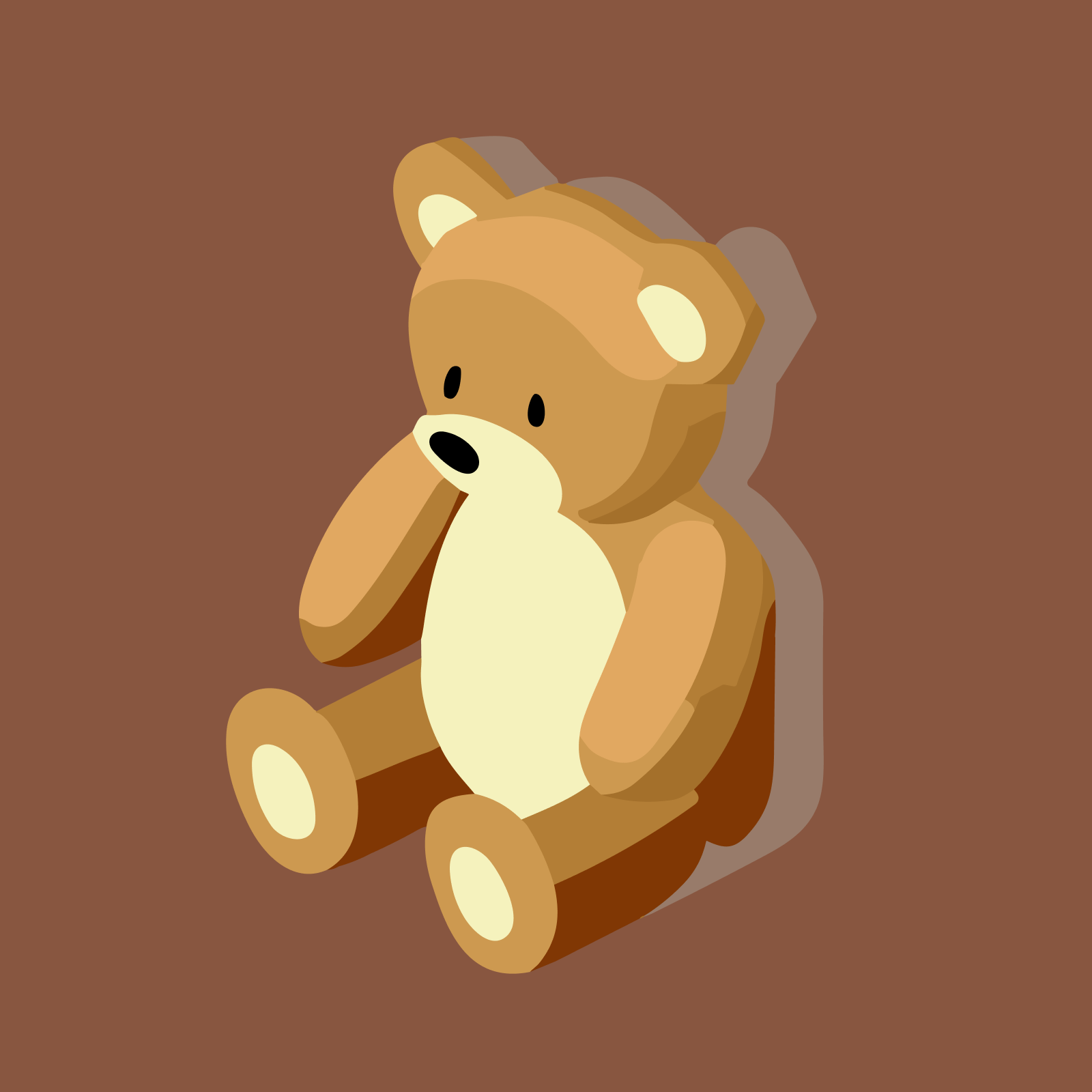 4 Isometric Plush Teddy Bear SVG & Figma Vectors Bundle! by Vladislav Ruban on Dribbble