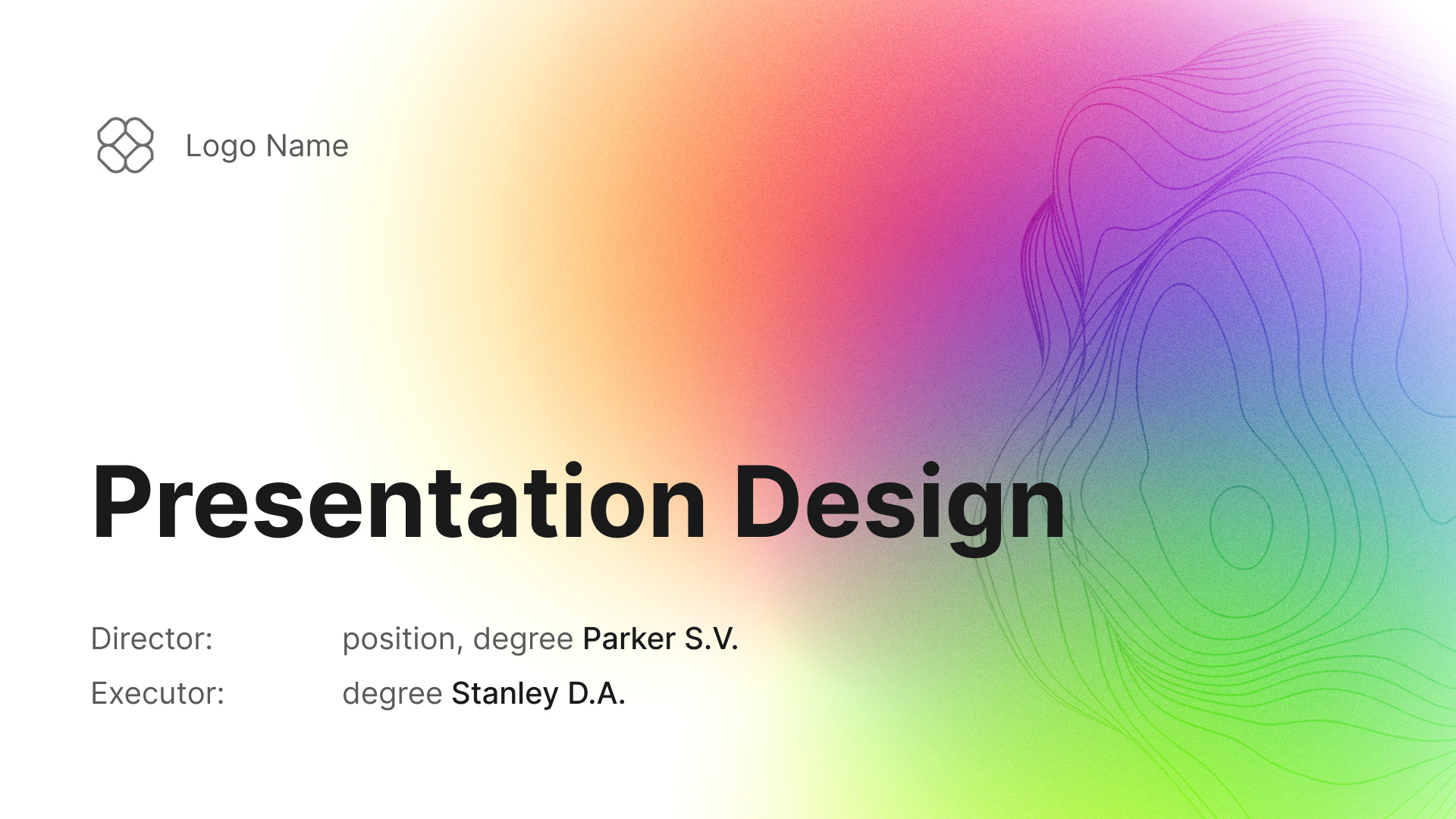 Presentation Slide Template by Victorya on Dribbble
