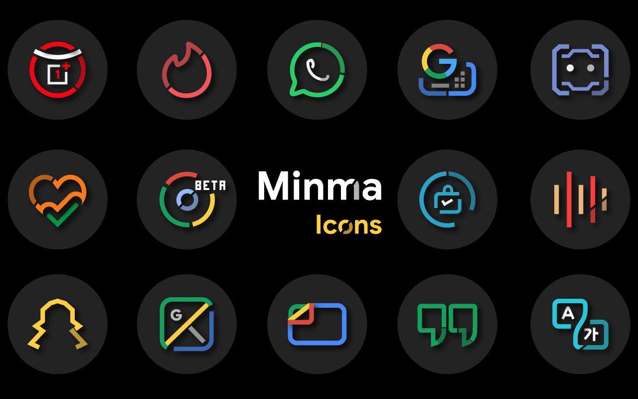 Minma Icon Pack by Rohit Satish Shetty on Dribbble