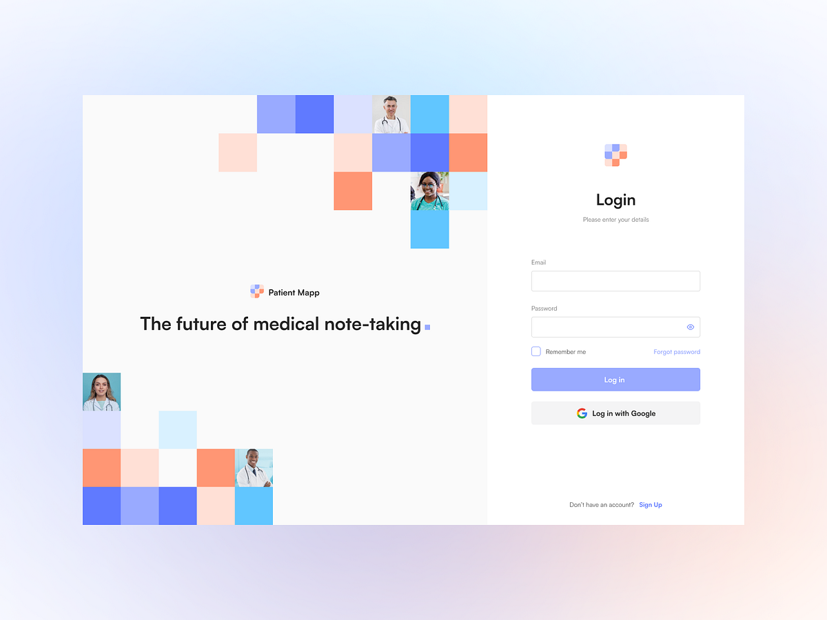 Browse thousands of Hospital Login images for design inspiration | Dribbble