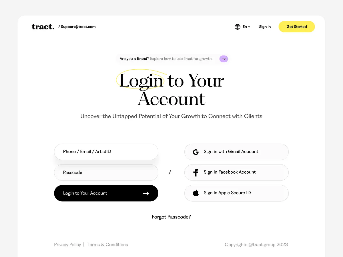 Login UI designs, themes, templates and downloadable graphic elements ...