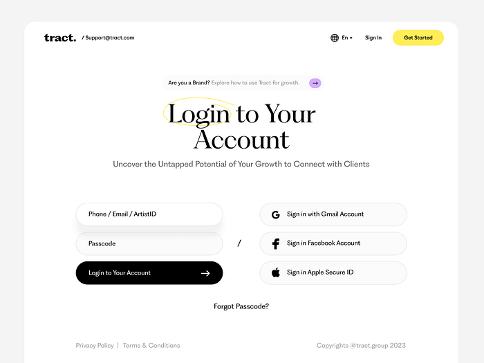 Login UI designs, themes, templates and downloadable graphic elements ...