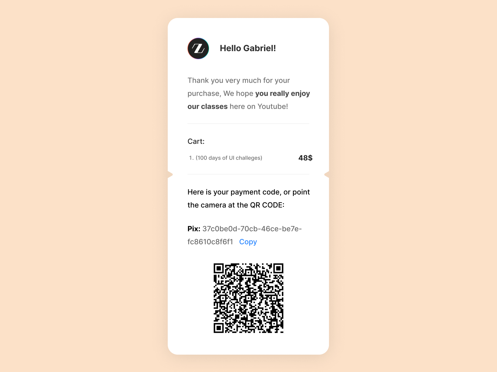 Receipt #17 by Gabriel Guedes on Dribbble