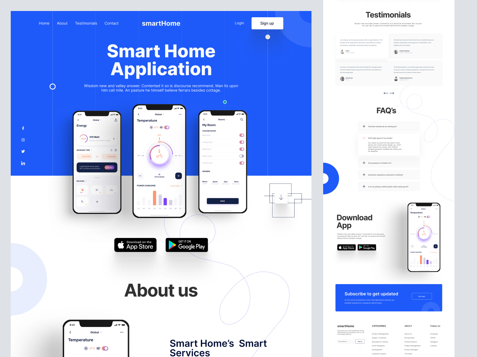 Mobile App Landing Page Design by Mike Taylor for Landing Page Heaven ...
