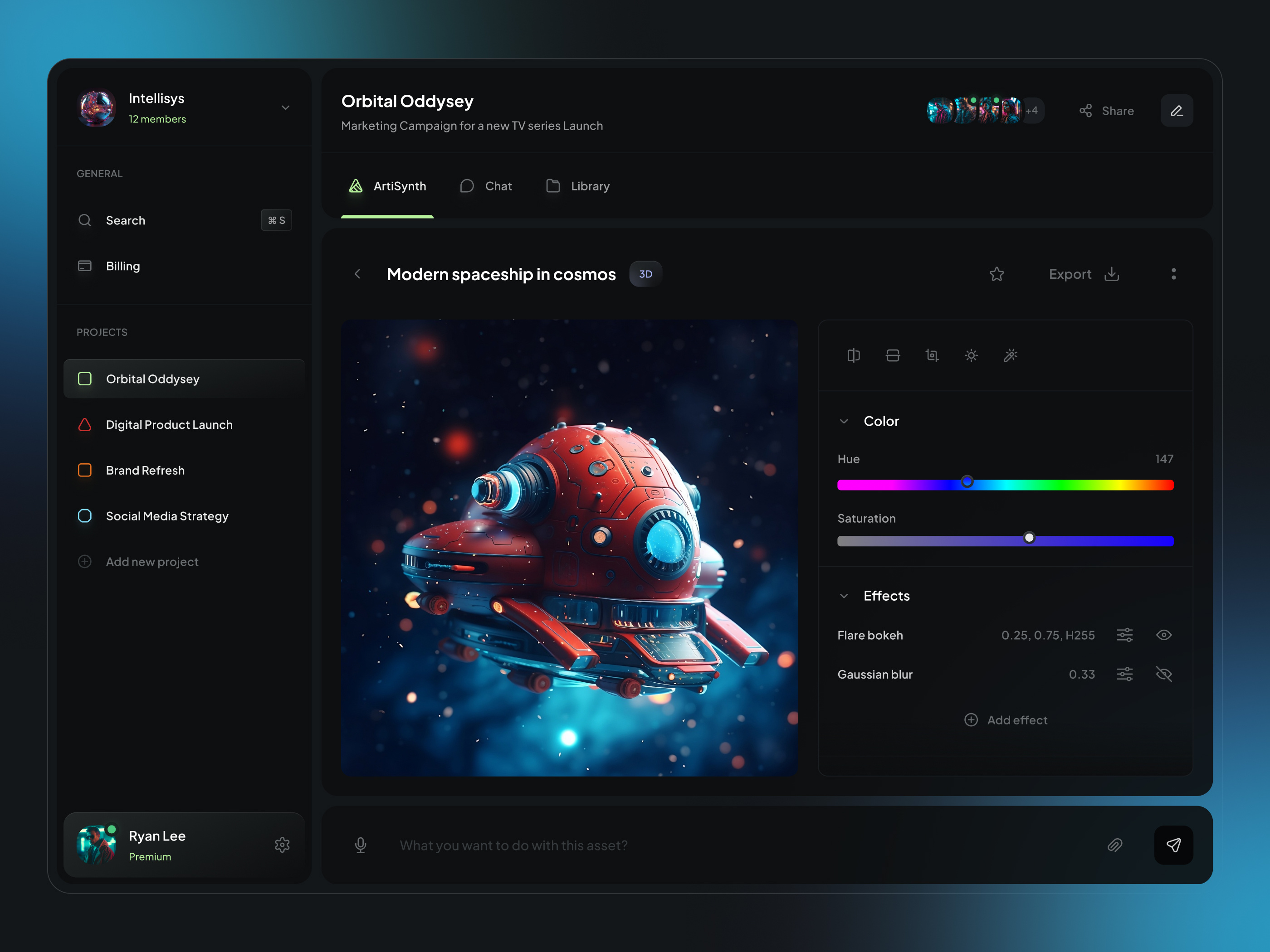 ArtiSynth - AI Content Creation App by Elsayed B on Dribbble