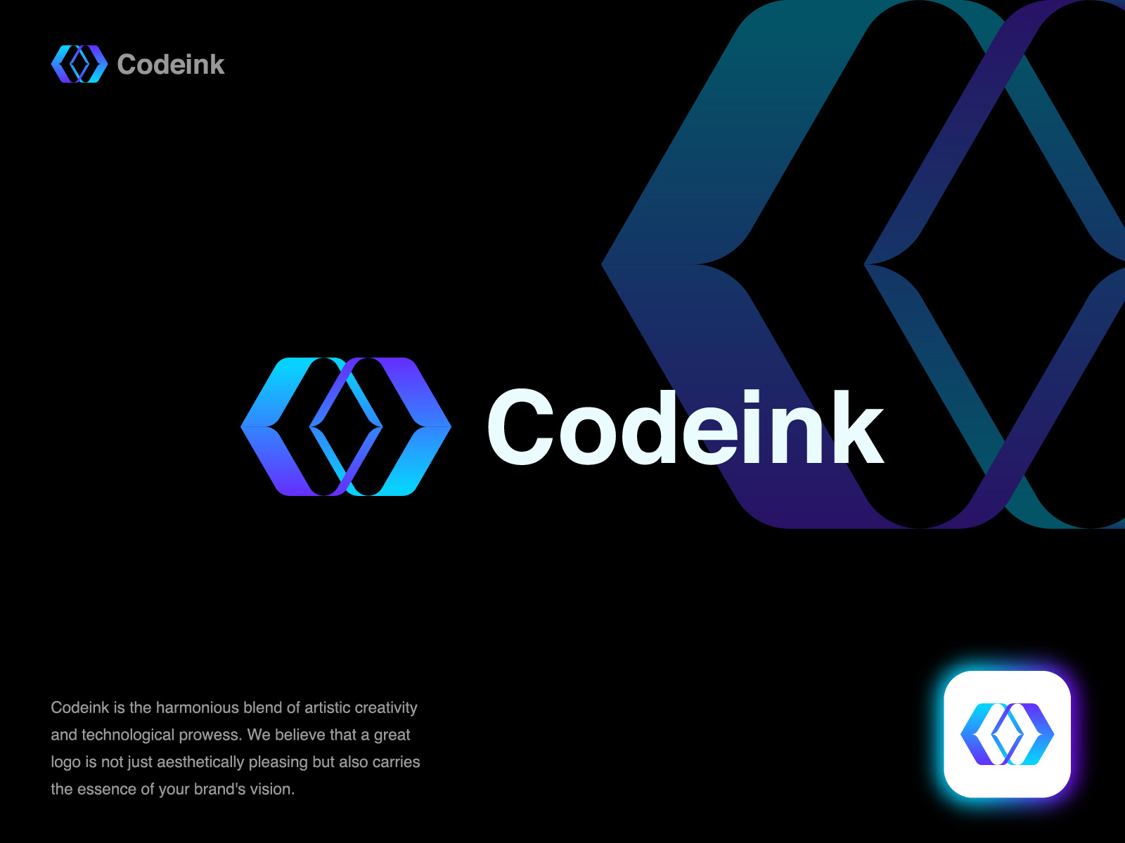 Codeink Logo by MD Jahirul Hauq Jony on Dribbble