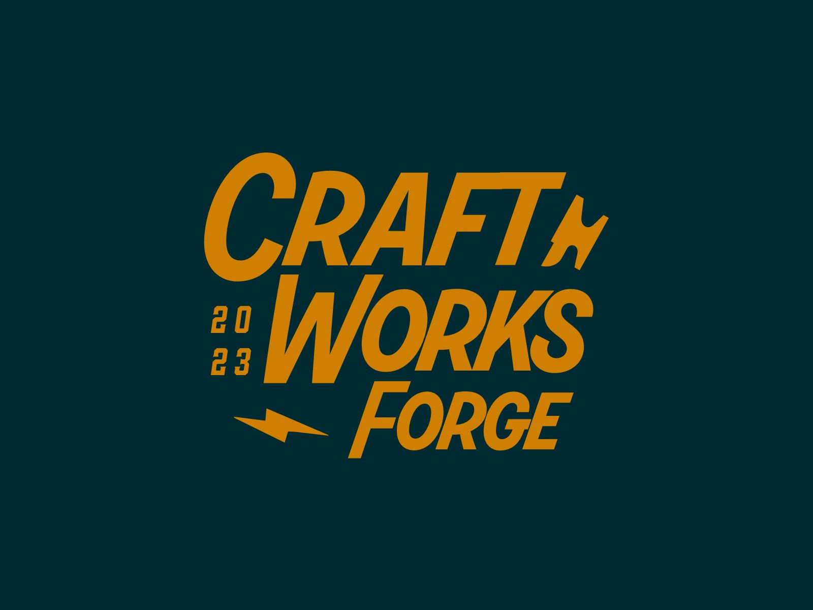 Craftworks Forge - Custom type and Badges by Muhammad Bagus Prasetyo ...