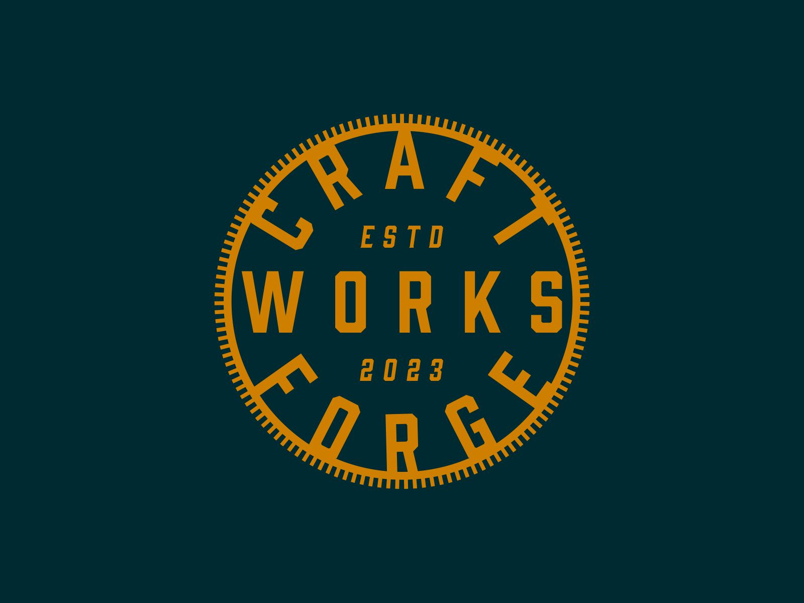 Craftworks Forge - Custom type and Badges by Muhammad Bagus Prasetyo ...