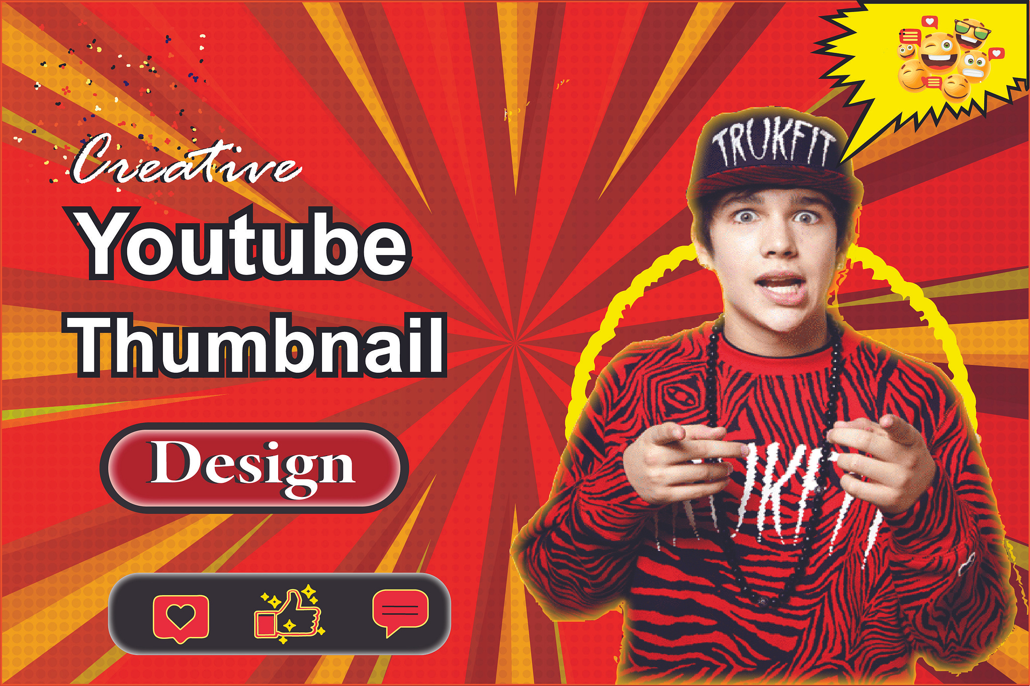 Creative YouTube Thumbnail by Fatima Javaid on Dribbble