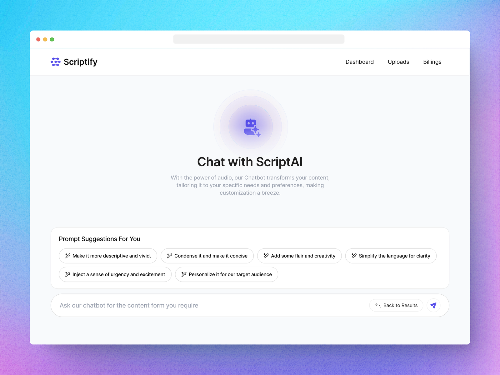 AI Chatbot Screen by Prathamesh Agrawal on Dribbble