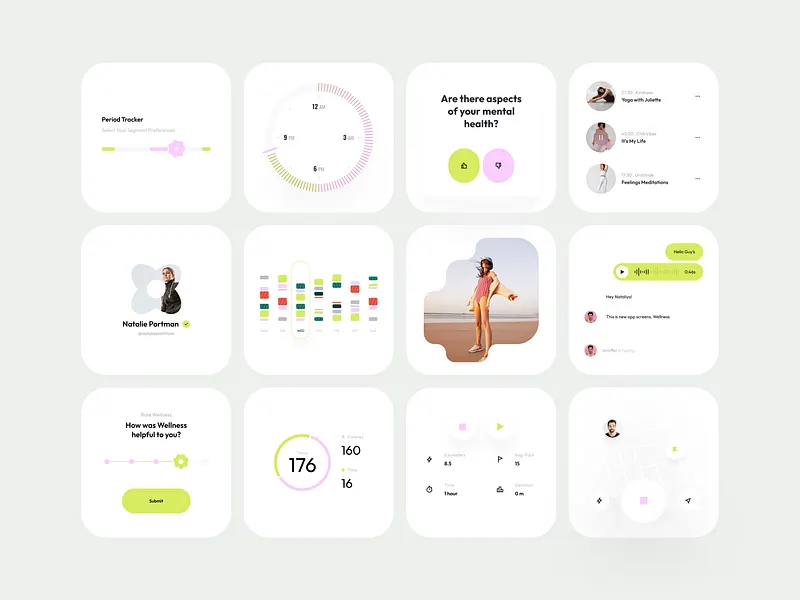 Browse thousands of Wellness images for design inspiration | Dribbble