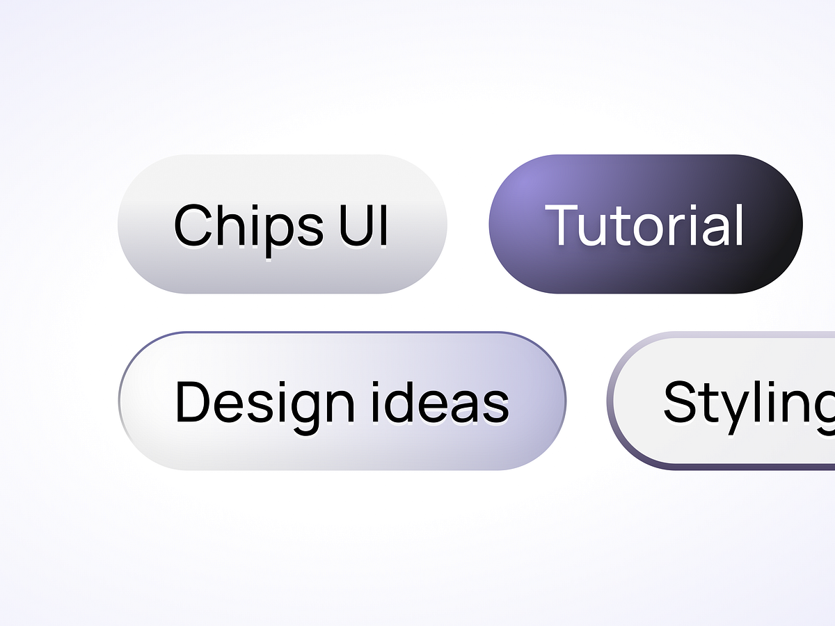 The Intersection of Chips and UI/UX: A Design Tutorial by Roman Kamushken for Setproduct on Dribbble
