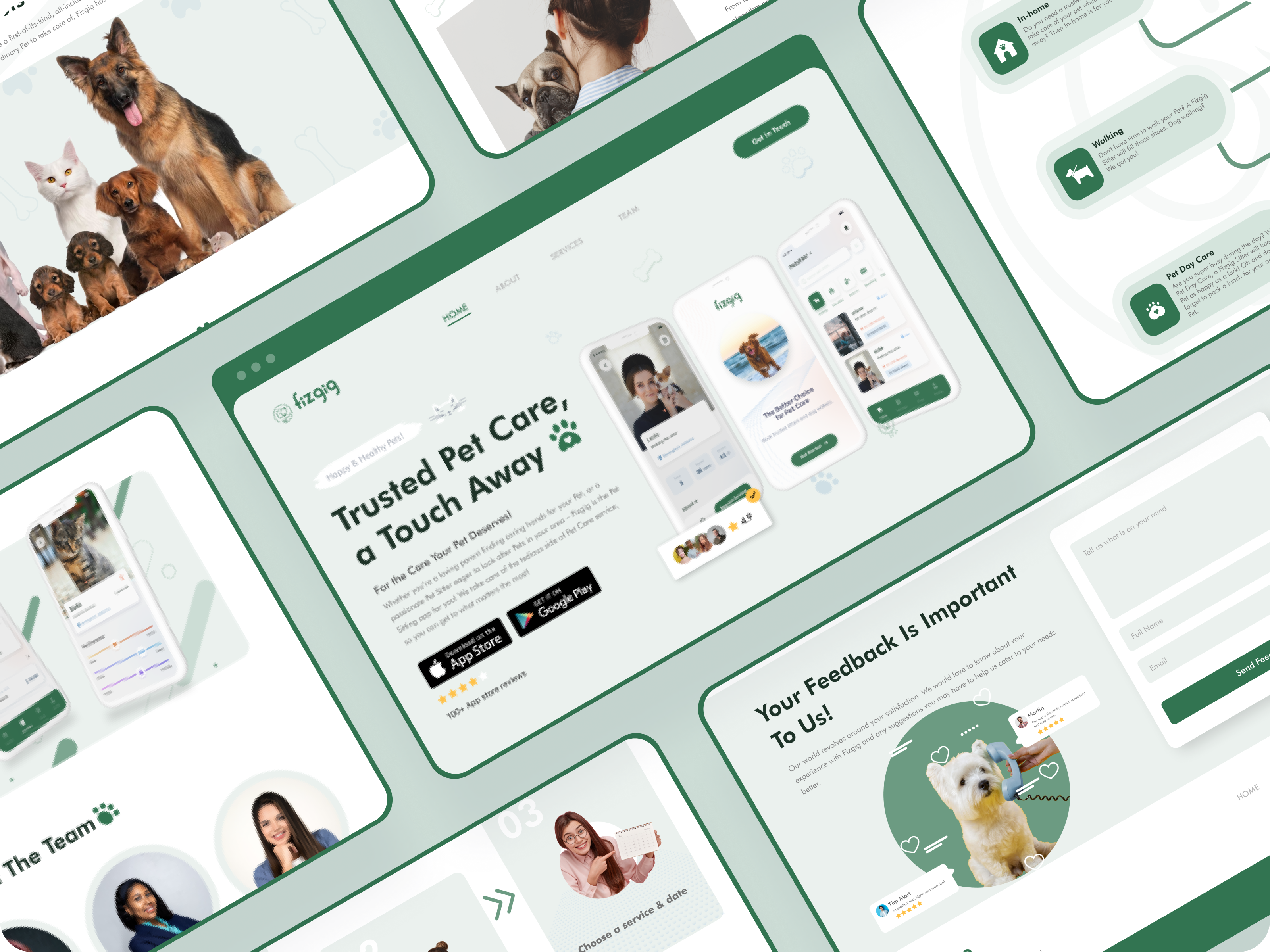 Pet Website designs, themes, templates and downloadable graphic ...