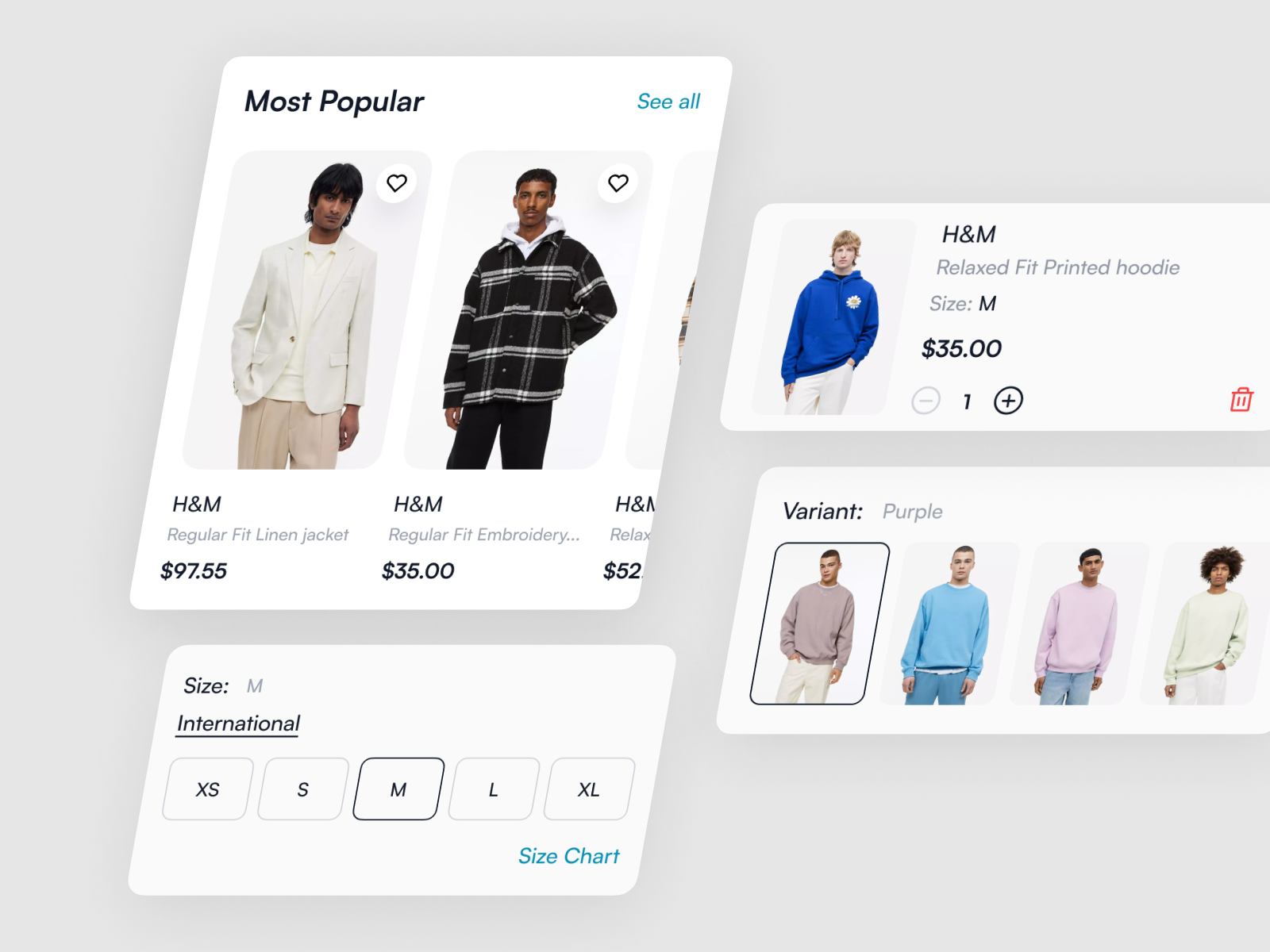 UI Component Exploration by Hariansyah for VanguardCX on Dribbble