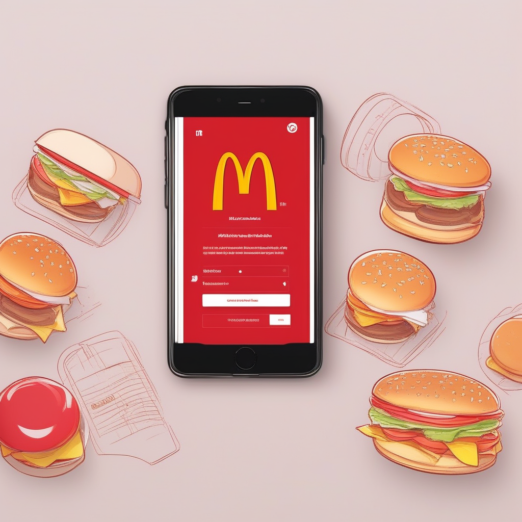 McDonald’s Mobile App Art by UiAi on Dribbble