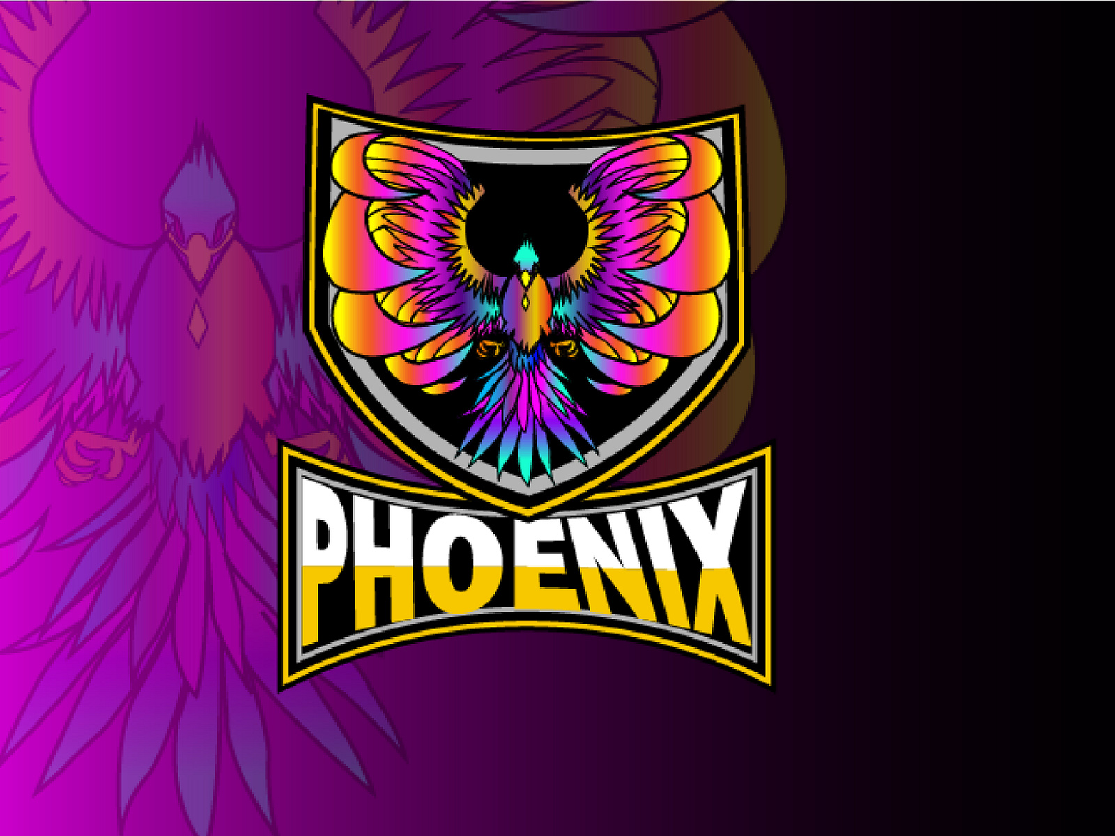 Phoenix mascot logo by Faiza on Dribbble