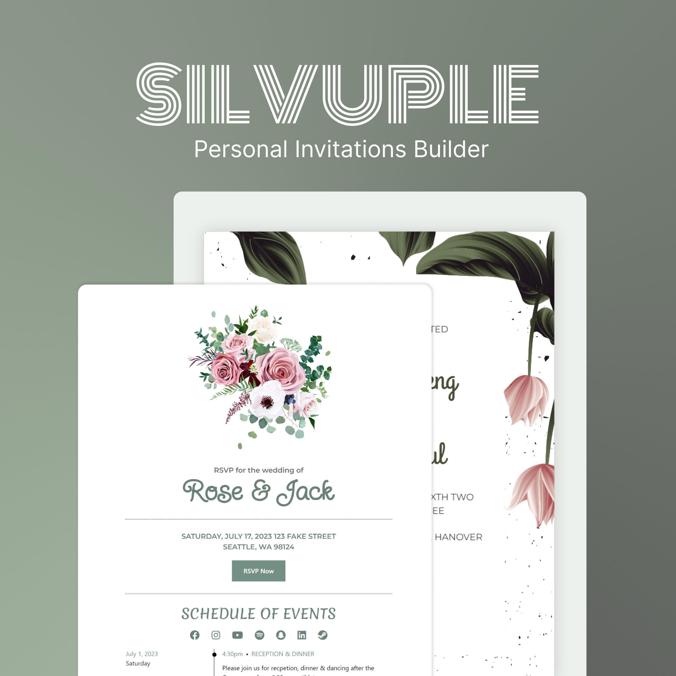 Browse thousands of Onlineinvitations images for design inspiration | Dribbble