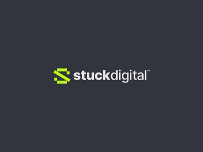 Stuckdigital - Digital Agency -> Logo design by Fahad Mir on Dribbble